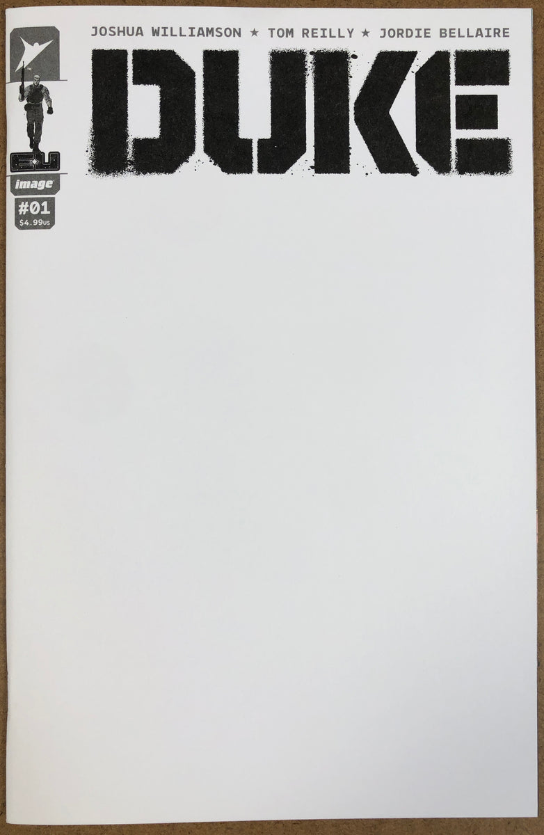 DUKE #1 CVR G BLANK SKETCH VAR – Riverbend Comics